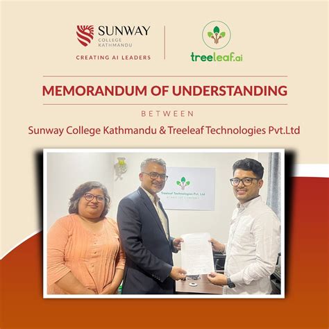 Sunway College Kathmandu On Linkedin Sunwaycollegektm Treeleaf