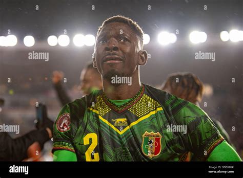 Hamari Traoré Of Mali Celebrates After The Africa Cup Of Nations Can