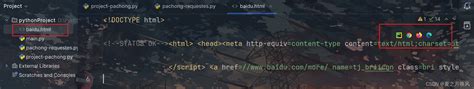 【python爬虫篇 1】用python爬取百度首页信息爬取百度首页的代码 Csdn博客