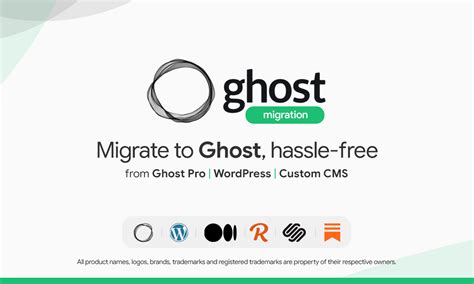 Ghost Cms Content Migration Service