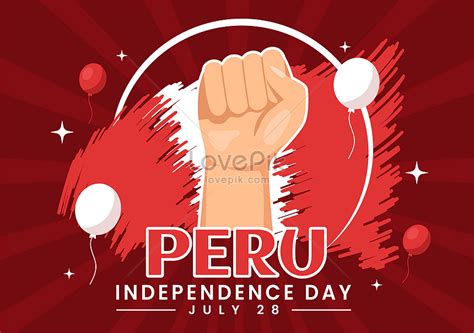페루 독립 기념일 그림 일러스트 무료 다운로드 Lovepik
