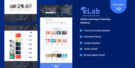 Elab Online Learning And Teaching Platform Codemarket