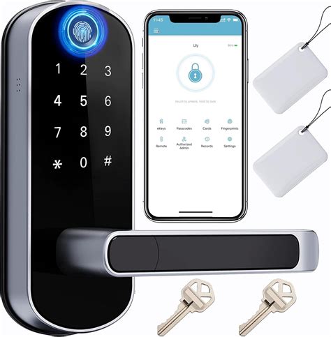 Keyless Entry Fingerprint Smart Door Lock Sifely Digital Electronic