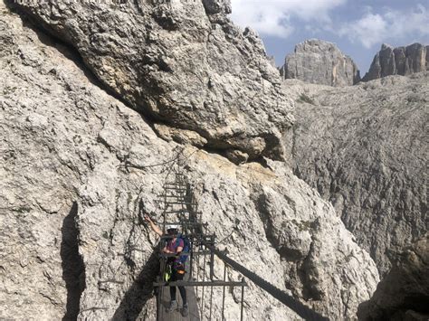 Pisciadu Klettersteig Via Ferrata Tridentina