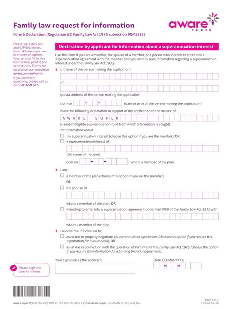 Fillable Online Form6 Application For Superannuation Information Download Fax Email Print