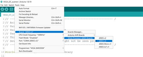 How To Scan And Detect I2c Address Using Aries V30 Vega Processors Blog