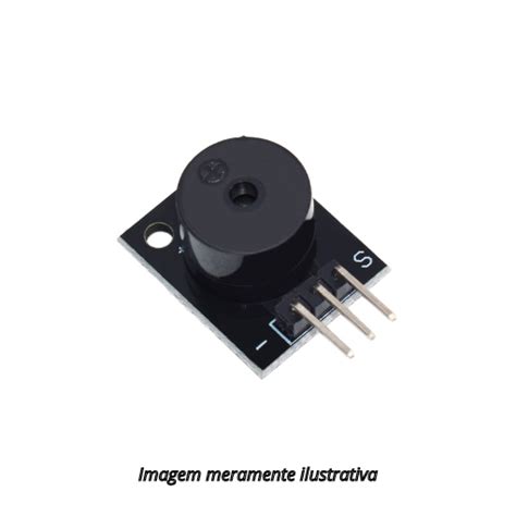 Módulo Buzzer Passivo Ky 006 Smartprojects Brasil Componentes