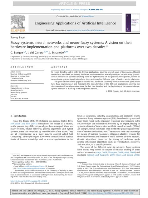 fuzzy systems neural networks and neuro fuzzy systems a vision on