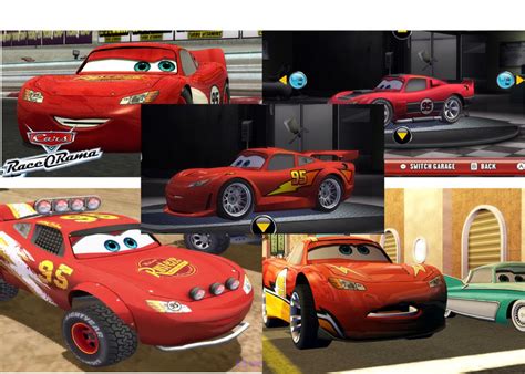Gta San Andreas Tuned Mcqueens From Cars Race O Rama Mod