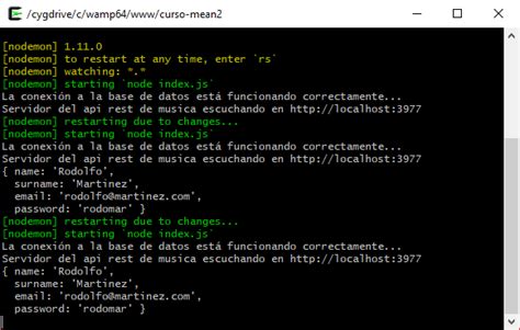 Mongodb Postman No Me Muestra Los Datos Al Registrar Con Nodejs