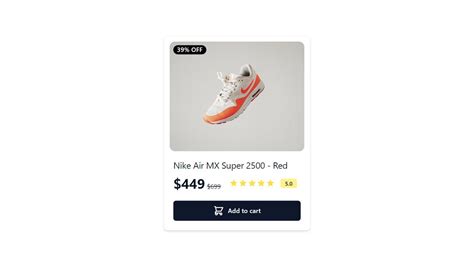 Product Card Tailwindcss Component Componentland