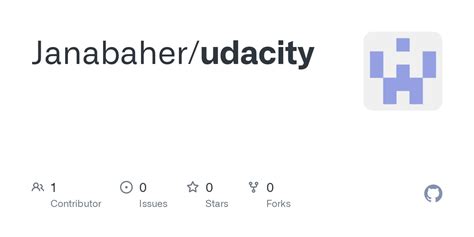 GitHub Janabaher Udacity