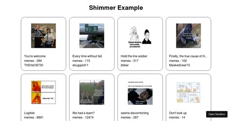 Infinite Scroll Codesandbox