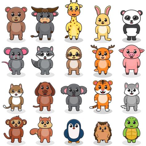 Cartoon Animals Clip Art