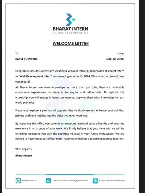 rahul kushwaha on linkedin internship webdeveloper techpassion