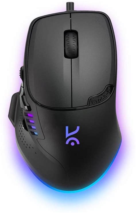 Kreo Hawk Wired Gaming Mouse Pixart Sensor Rgb Mouse Adjustable Dpi