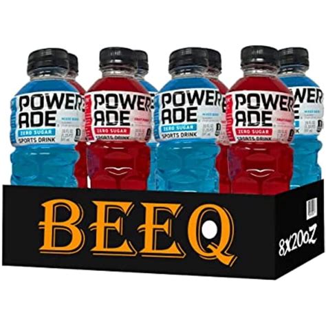 Powerade Zero Variety Pack Of 82 Different Flavorsmixed Berry