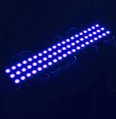 LED LENS MODUL 3 2835 1 5W IP65 Plavi 12V Grudis LED Rasvjeta Doboj Grudis LED Rasvjeta