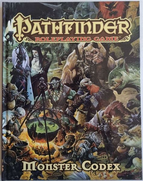 Pathfinder Monster Codex First Edition 1e