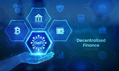 Defi Decentralized Finance Blockchain Decentralized Financial System