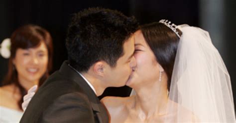 [md포토] 지누 김준희 커플 1분 키스 부끄러워요