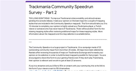 Im Updating The Community Speedrun Mappack Before Console Release Id Like Your Opinion On