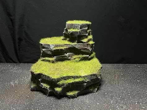 Wargaming Warhammer 40k Compatible Terrain Set Of Grass Hills Fully