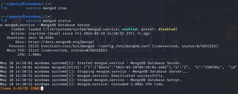 How To Start And Stop Mongodb Server Geeksforgeeks