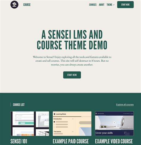The Best Online Course Themes For WordPress In Sensei LMS