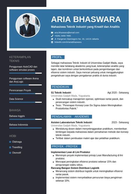 Template Cv Jobseeker