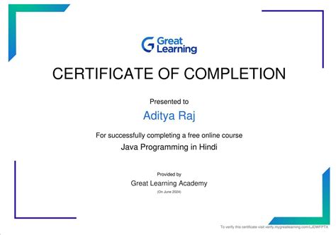 Aditya Raj On Linkedin Javaprogramming Greatlearning Newskills