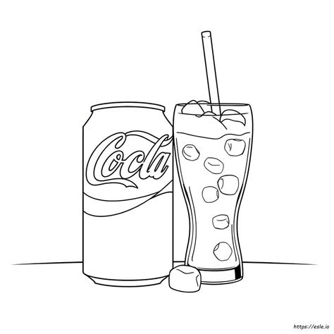 Dibujos De Coca Cola Para Colorear