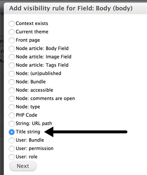 Create Custom Visibility Rules In Panels Using Ctools Access Plugins Webwash
