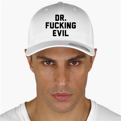Dr Fucking Evil Dr Evil Baseball Cap Hatsline Hatsline