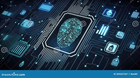fingerprint authentication to access secured computer network and digital