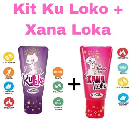 Kit Ku Loko Xana Loka Shopee Brasil