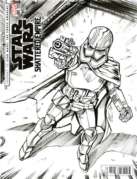 Captain Phasma Cover Captain Comic Books Cover