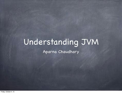 Understanding Jvm Speaker Deck