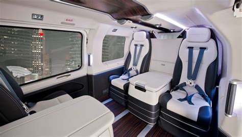 Airbus Ec145 Helicopter With Mercedes Benz Styled Interiors Makes Us