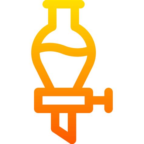 Separating Funnel Basic Gradient Lineal Color Icon