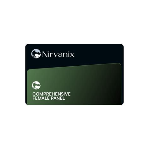 Comprehensive Lab Testing Health Analysis Nirvanix Health