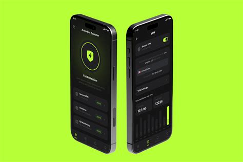 Vpn App Ui Design Behance