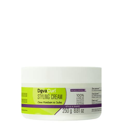 Creme Deva Curl Styling Cream Modelador 250g Clube Do Cabelo Pro