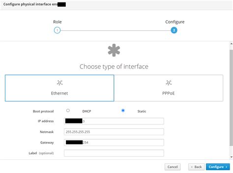 Impossible To Add Good Network Values Validation Failed Ip Address
