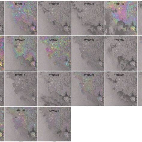 Interferograms Of The Quanzhou Area From Ps Insar Download Scientific Diagram