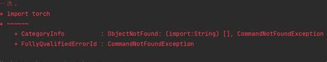 Commandnotfoundexception Csdn博客