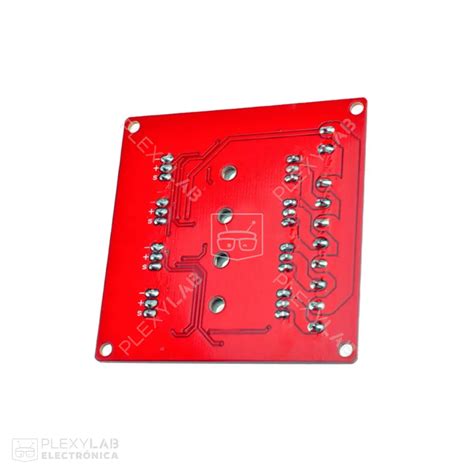 Módulo Switch 4 Canales Mosfet Irf540 Arduino Plexylab