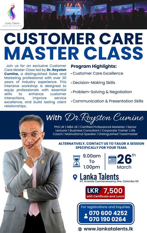 Customer Care Master Class