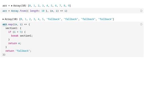 Breaking Labelled Blocks In Javascript Spencer Observable