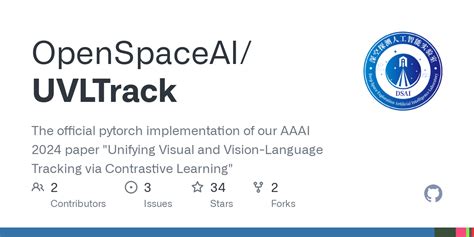 Github Openspaceaiuvltrack The Official Pytorch Implementation Of
